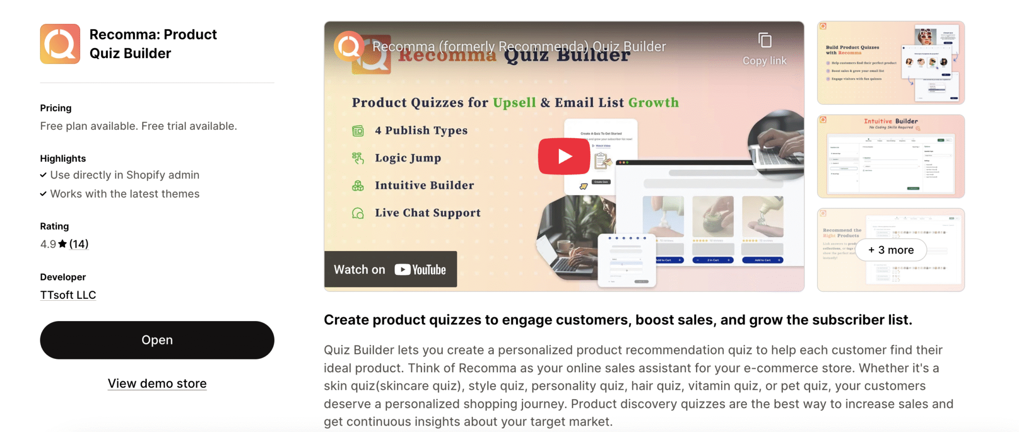 5 Best Shopify Quiz Apps in 2025 - Recomma - Product Quiz Builder