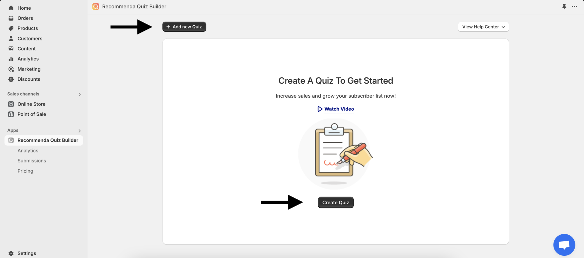How to Build Your First Quiz on Shopify - Recomma - Product Quiz Builder