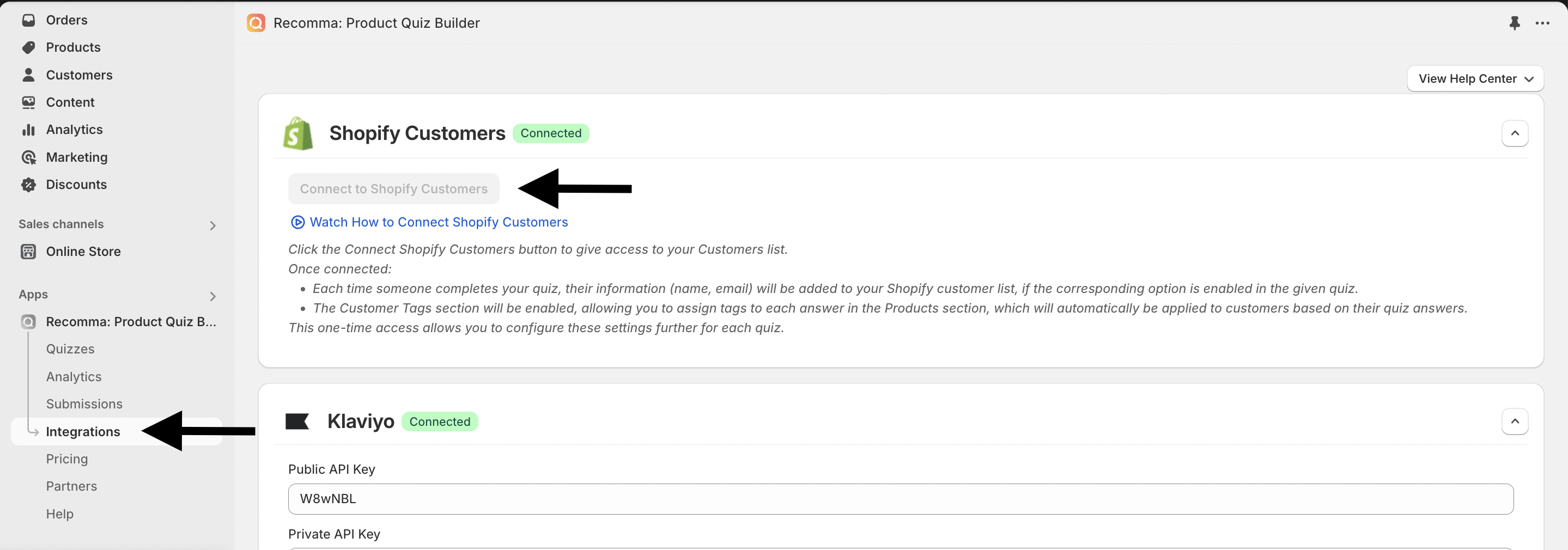How to Connect Quiz Leads to Shopify Customers - Create Customers and Assign Tags - Recomma ...
